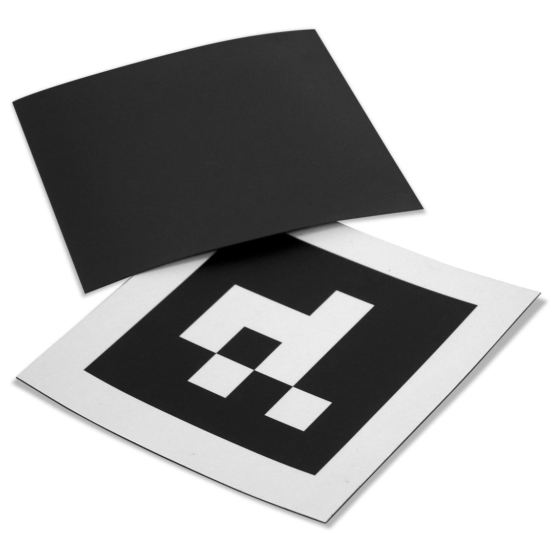 16-bit AprilTags (6"x6") | Magnet for Auto-Detection | 30 Pack