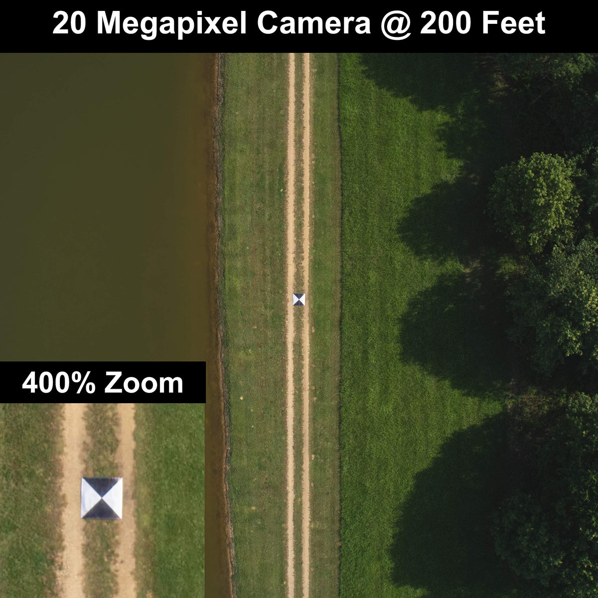 Drone GCPs For Aerial Mapping | Iron Cross Center Eyelet