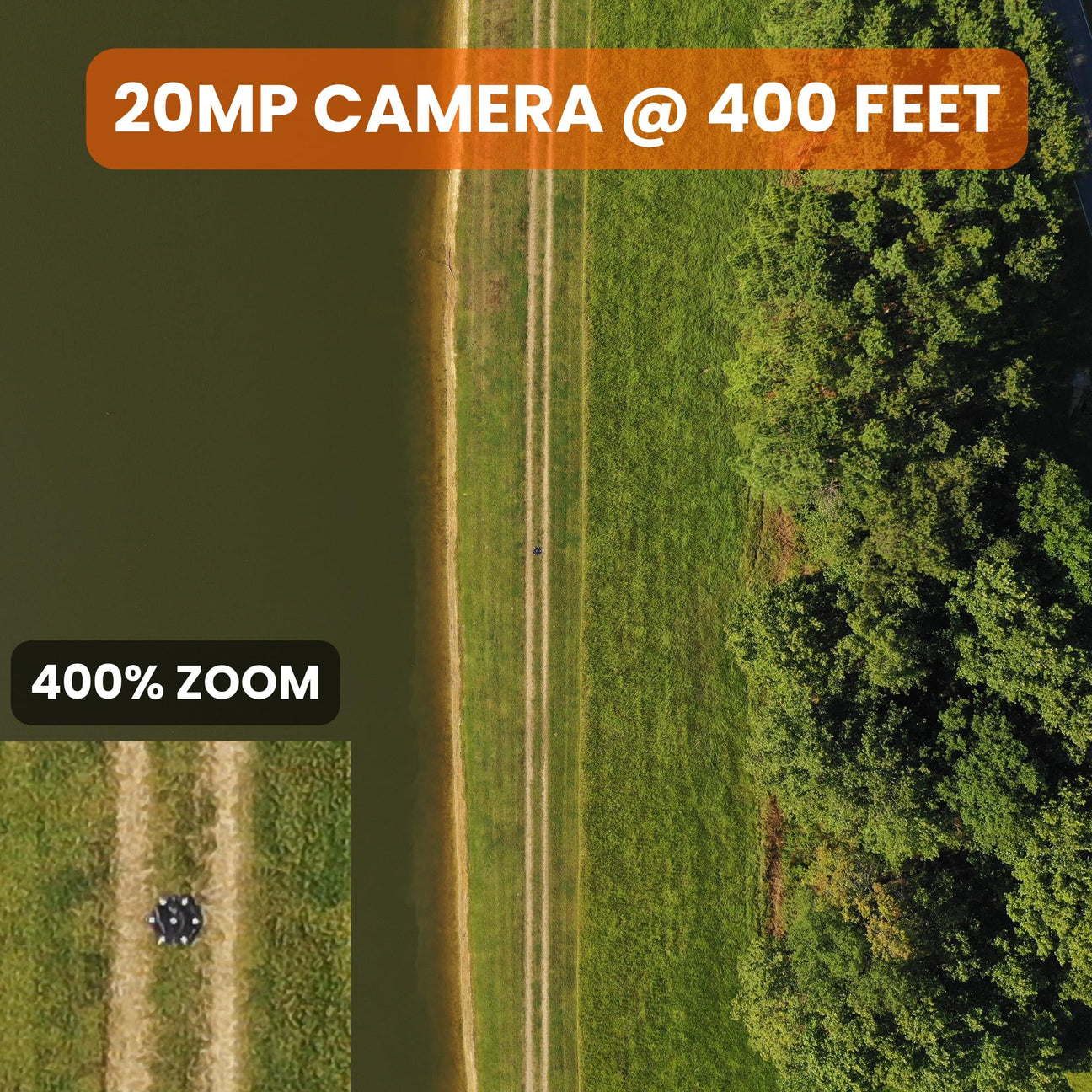 Sky High Bull's-Eye 48” XL LiDAR Ground Control Point GCP - UAV Aerial