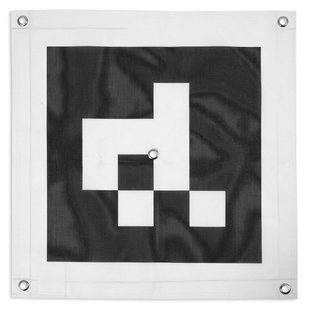 16-bit AprilTags | UAV/Drone GCPs For Aerial Mapping | Center Eyelet